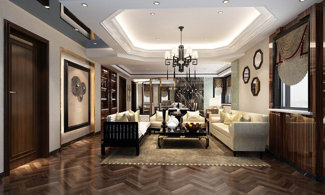 ArtStation - Southeast Asian style living room 06 | Resources