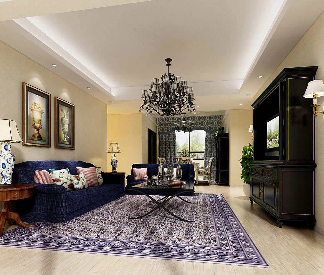 ArtStation - Living Room - Southeast Asian Style -9403 | Resources