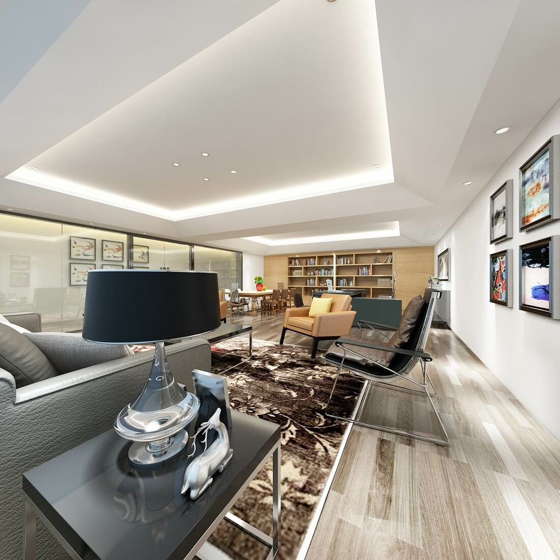 ArtStation - Living Room - Southeast Asian Style -9412 | Resources