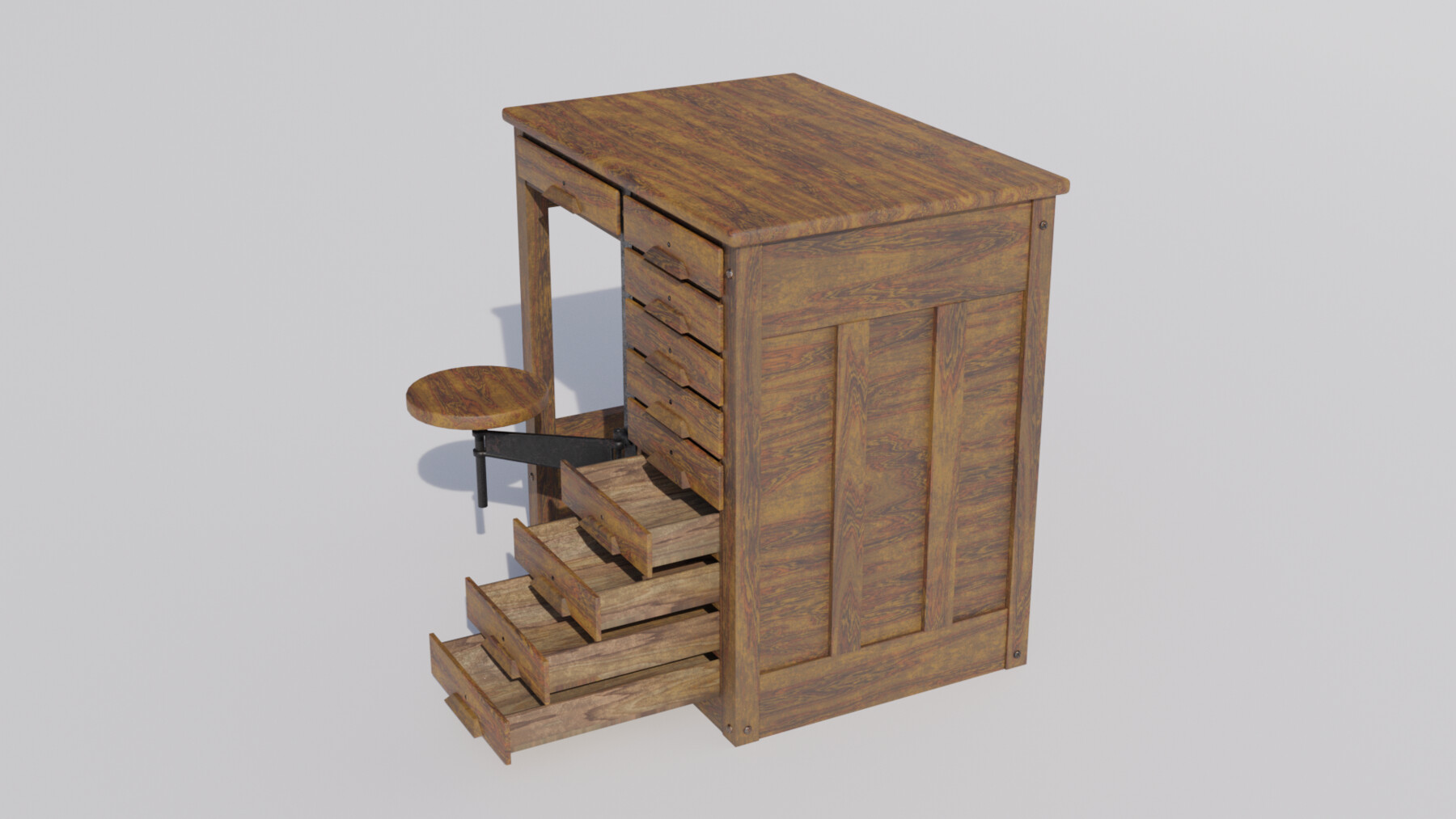 ArtStation - Antique Lab Table | Resources