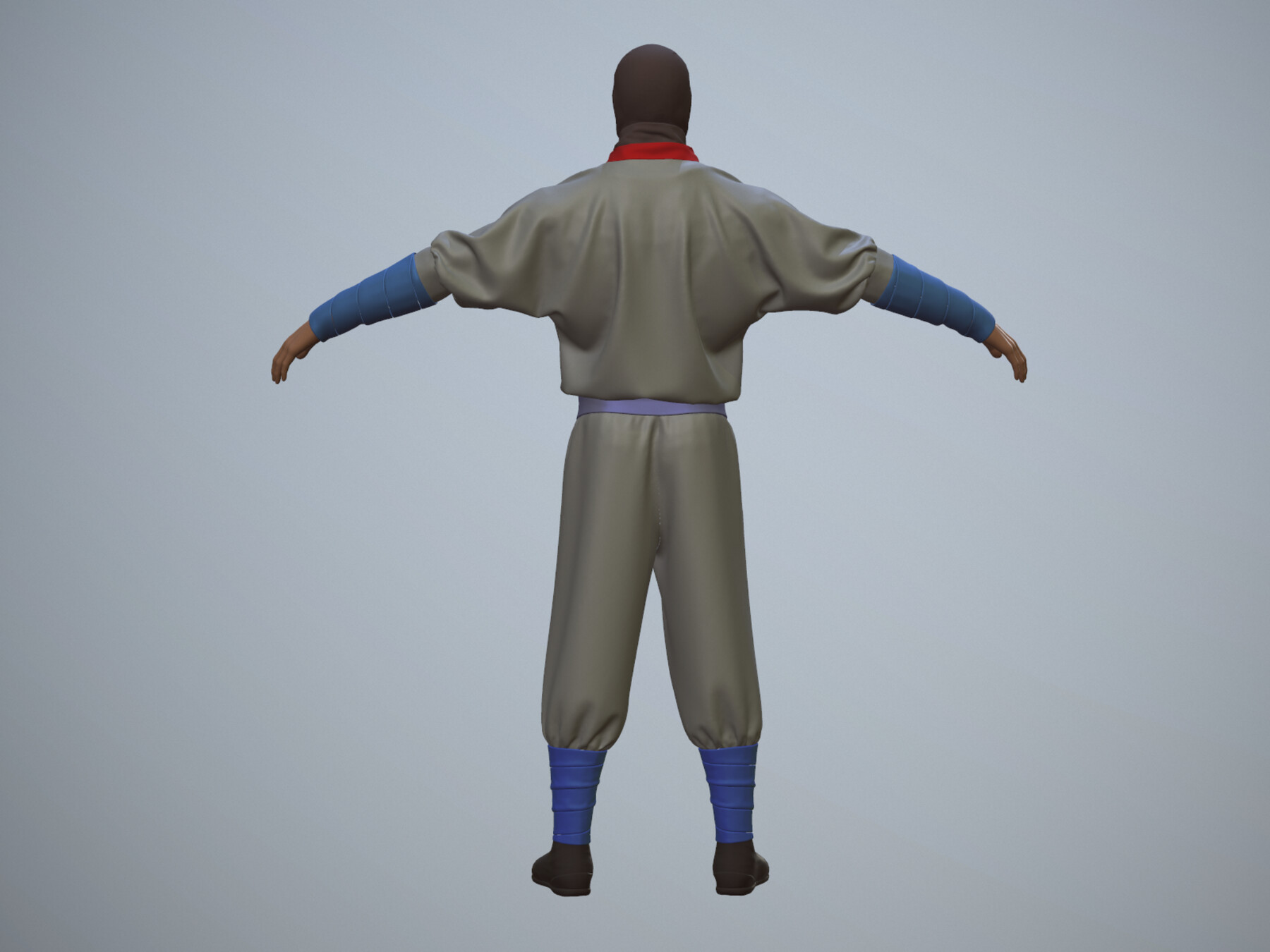 ArtStation - Ninja 01 Basemesh | Game Assets