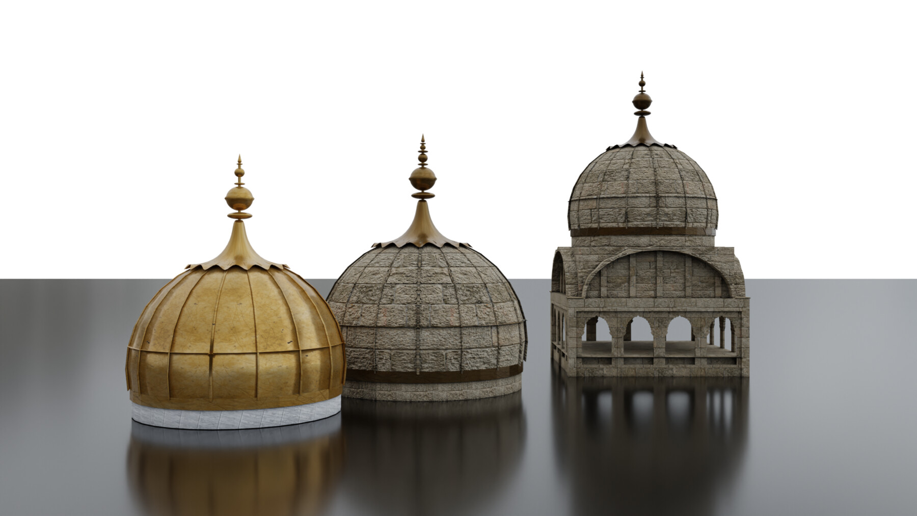 ArtStation - Cathedral Domes Asset Pack | Game Assets