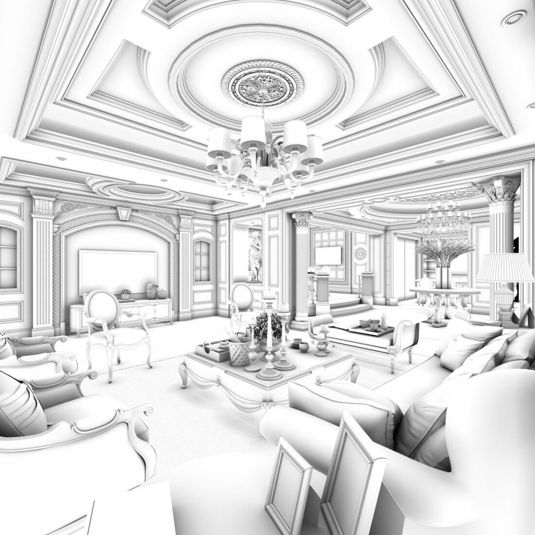 ArtStation - Entrance corridor -9405 | Resources