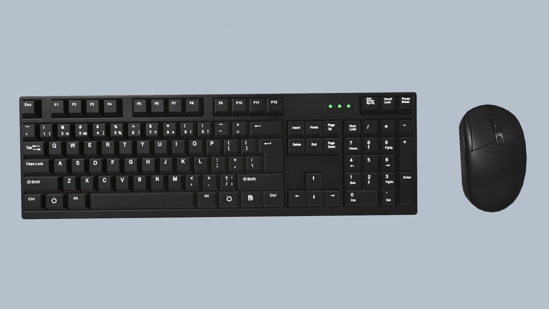 ArtStation - Computer Mouse and Keyboard | Game Assets