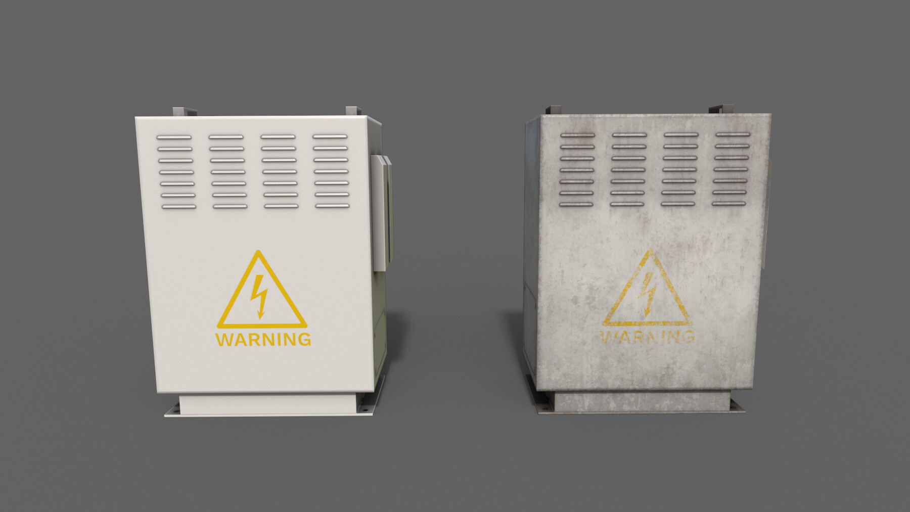ArtStation - PBR Electric Box Ver.3 | Game Assets