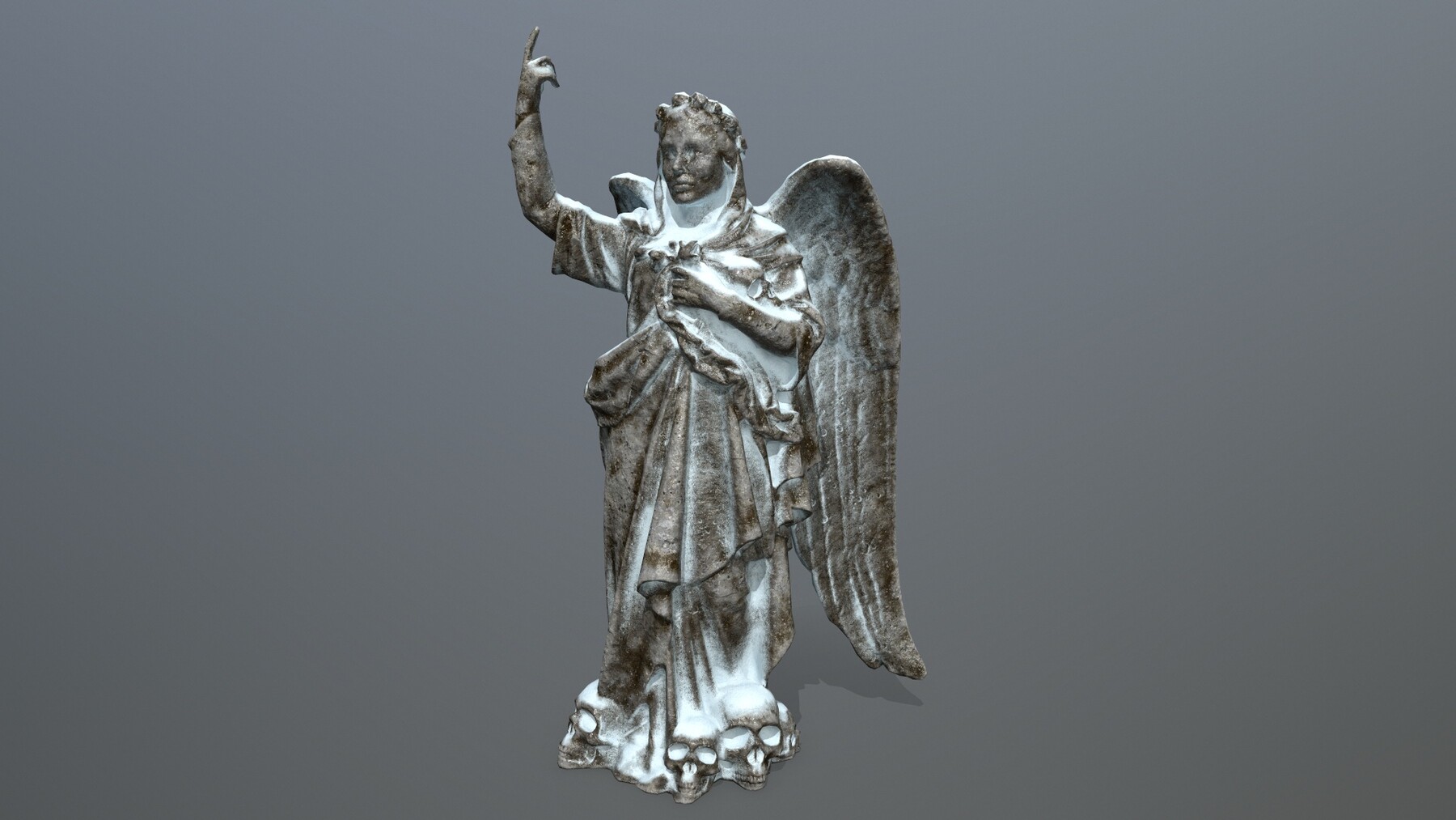 ArtStation - angel statue | Game Assets