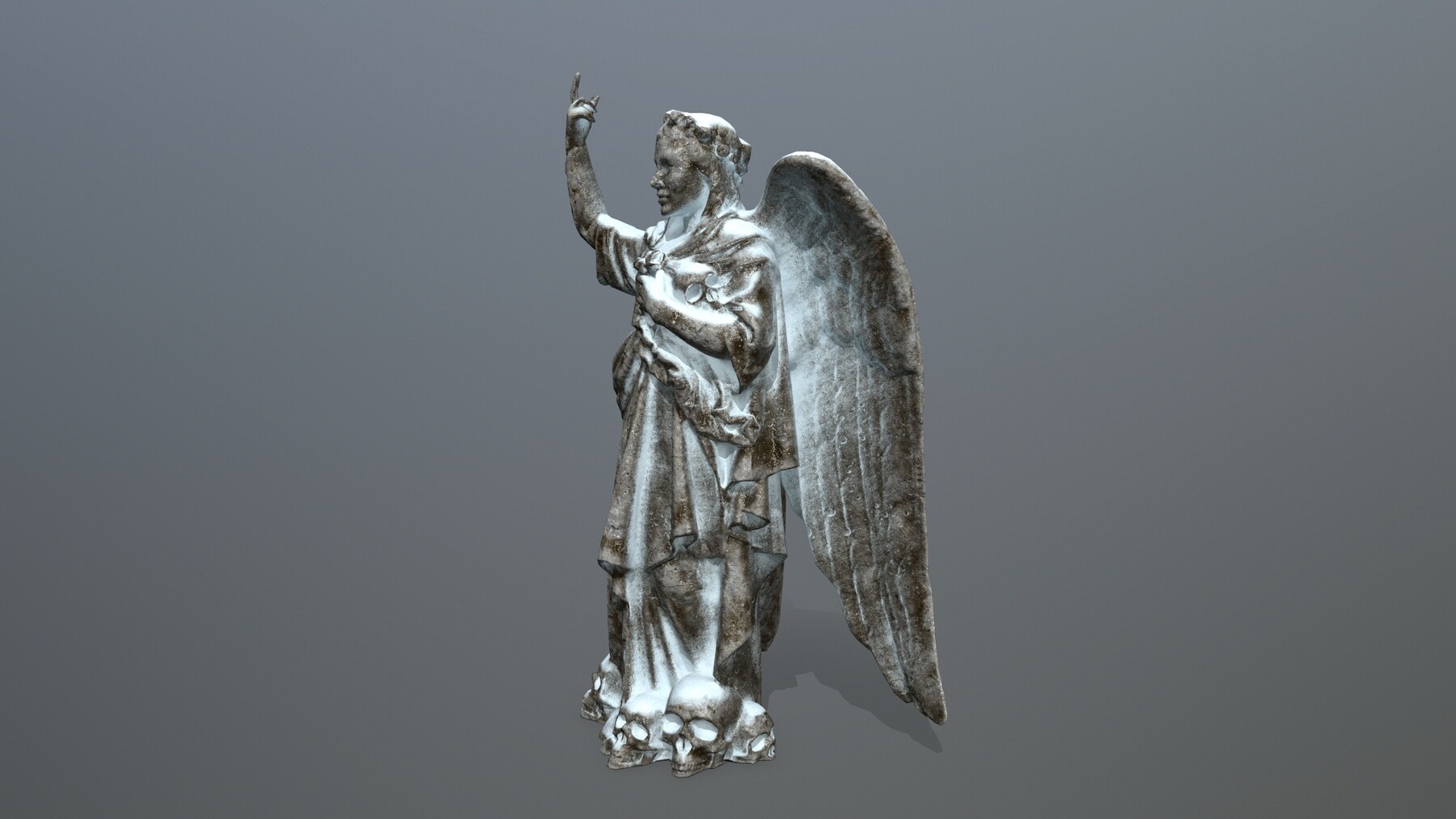 ArtStation - angel statue | Game Assets