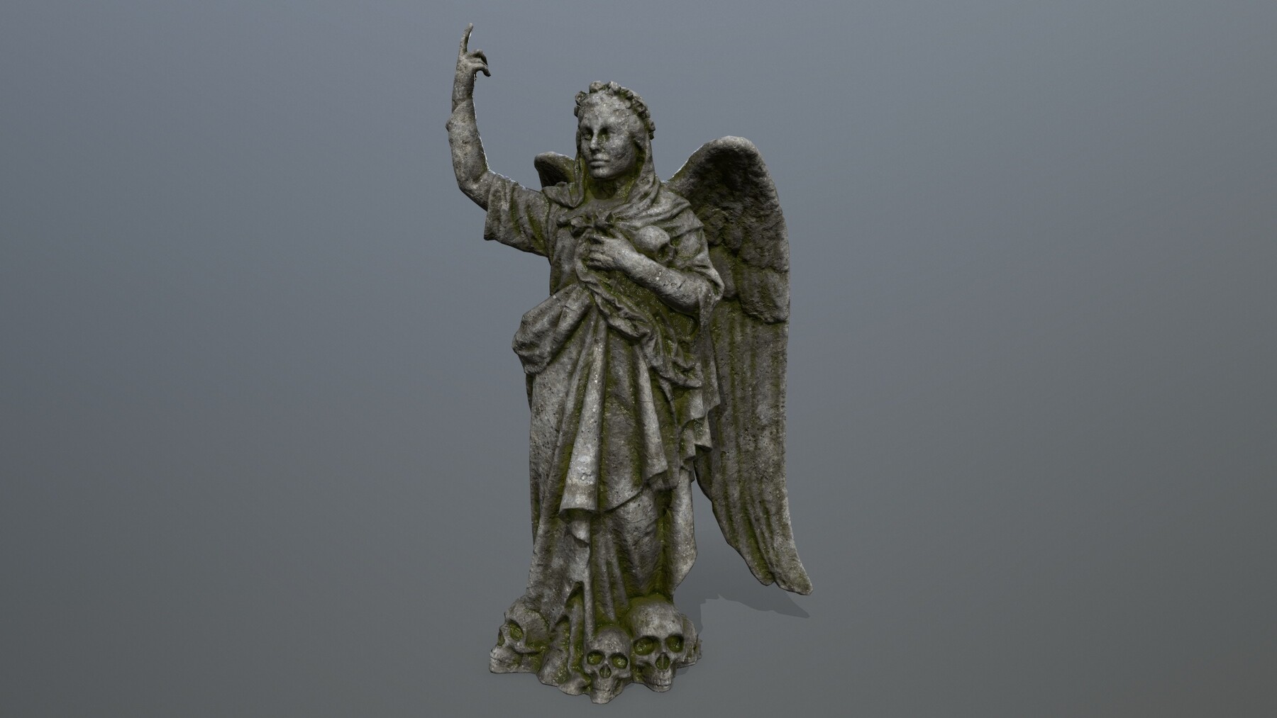 ArtStation - angel statue | Game Assets