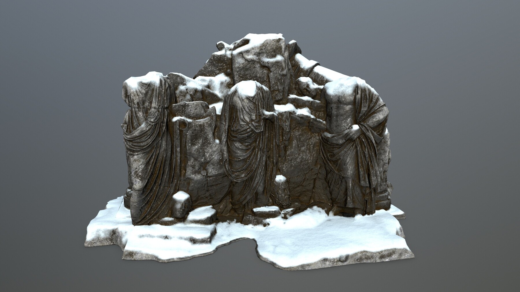 ArtStation - statue | Game Assets