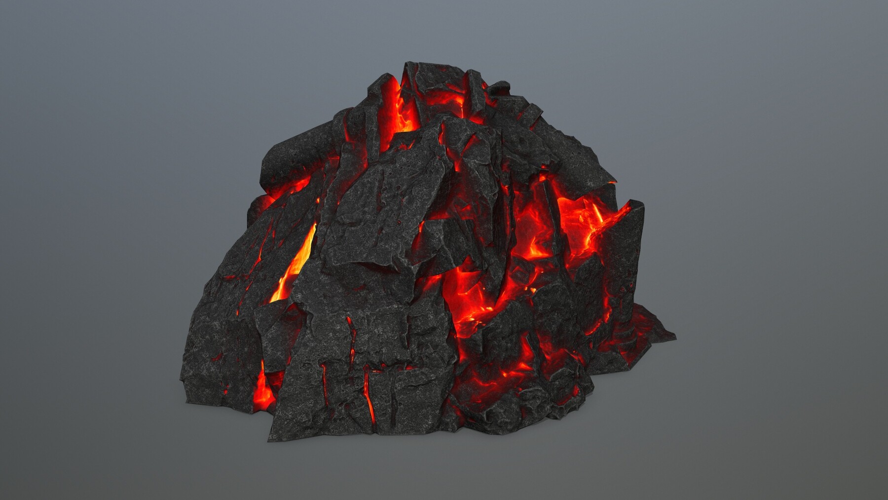 ArtStation - lava statue | Game Assets