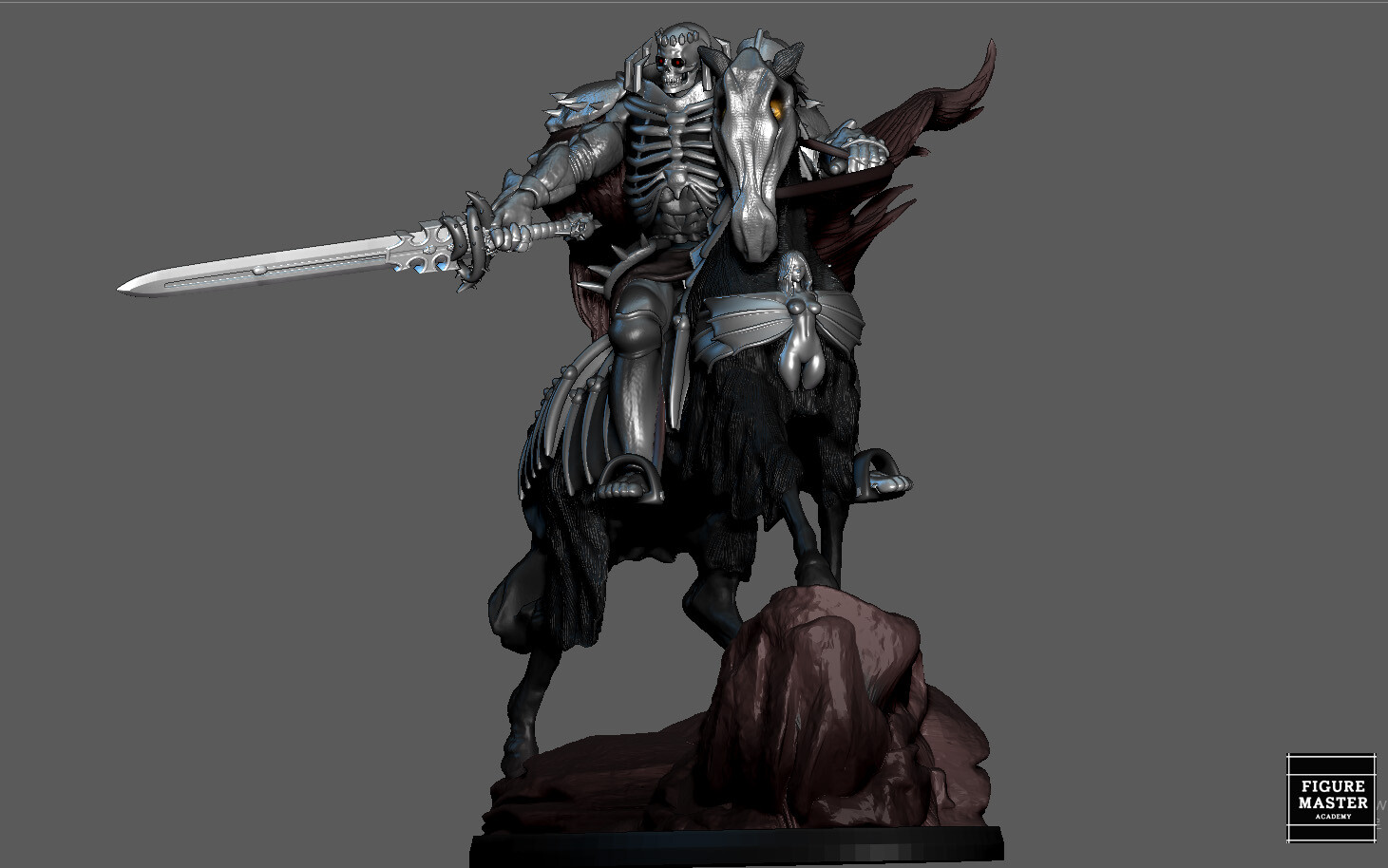 ArtStation - BERSERK SKULL KNIGHT FANTASY ANIME SWORD CHARACTER 3D ...