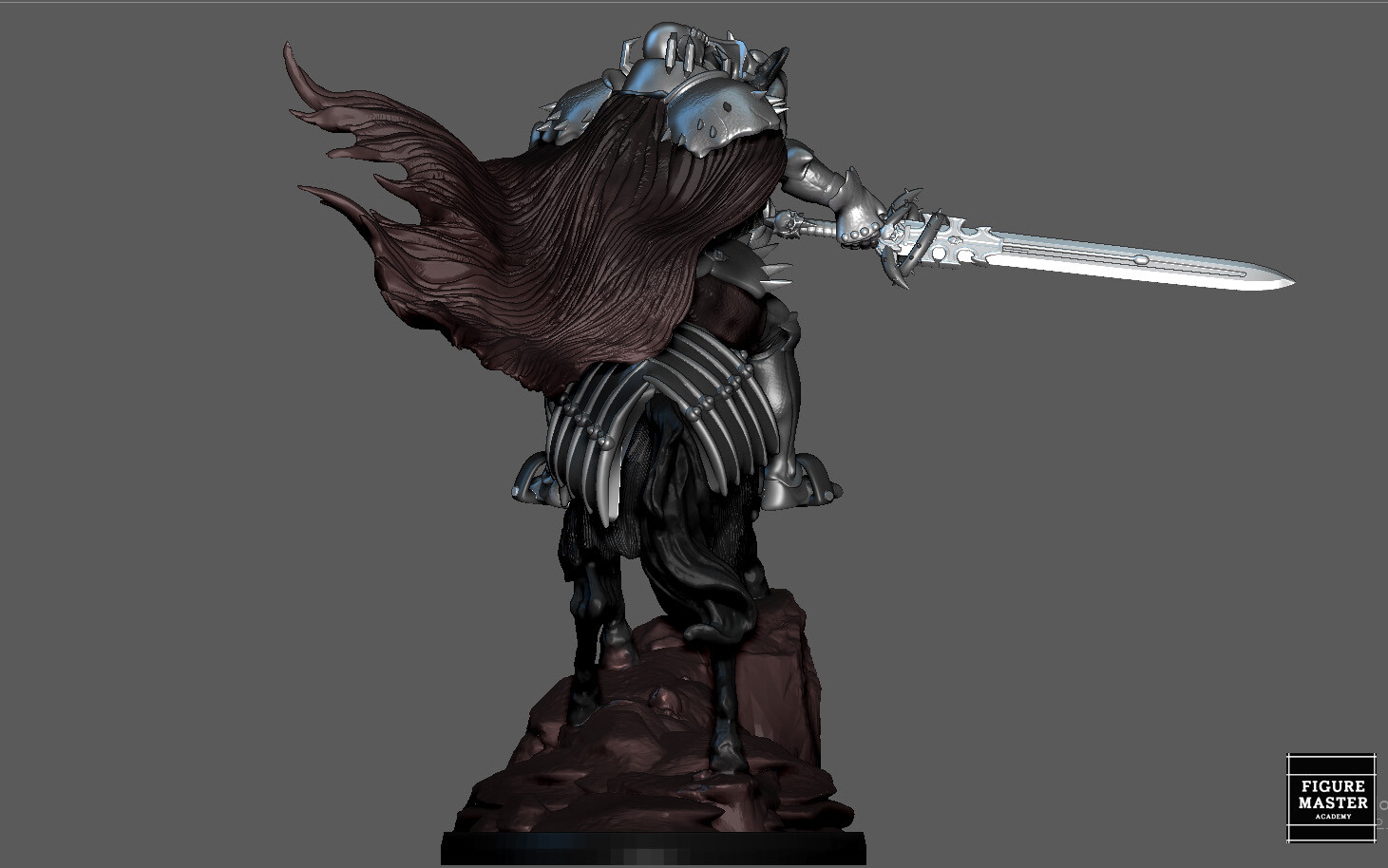 ArtStation - BERSERK SKULL KNIGHT FANTASY ANIME SWORD CHARACTER 3D ...