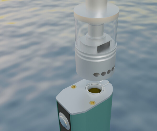 ArtStation - Vape 3D model (High Poly) | Resources