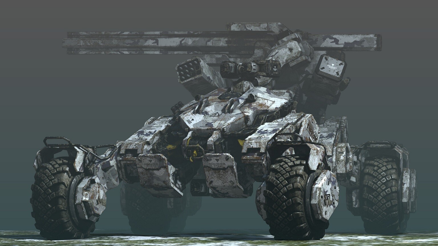 ArtStation - Unmanned Vehicle "SPIDER" | Game Assets