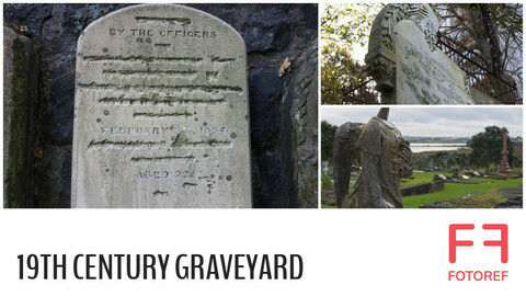 ArtStation - 430 photos of 19th Century Graveyard | Resources