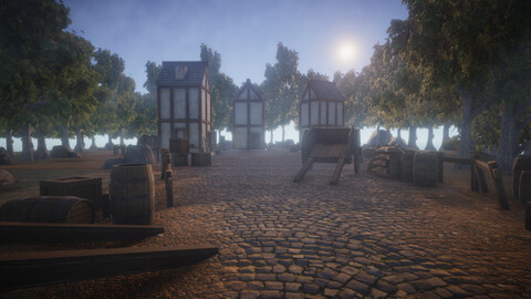 ArtStation - Medieval Village Asset Pack | Game Assets