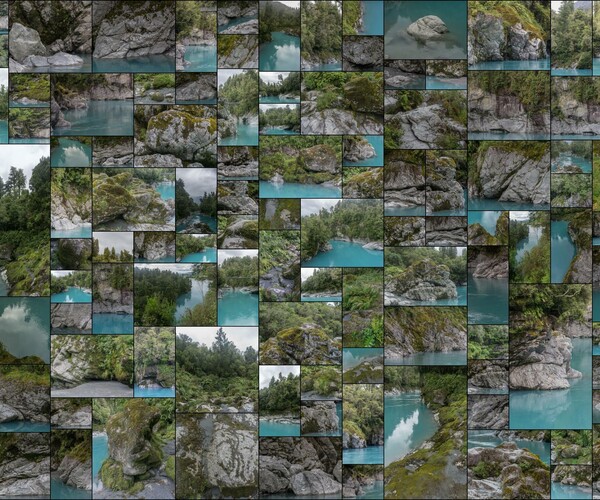 ArtStation - 206 photos of Milky Cyan River | Resources