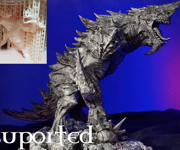 ArtStation - Onikuma 3dPrint Presuported | Resources