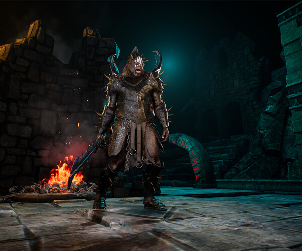 ArtStation - Heavy Orc | Game Assets