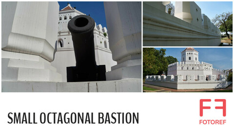 ArtStation - 66 photos of Small Octagonal Bastion | Resources