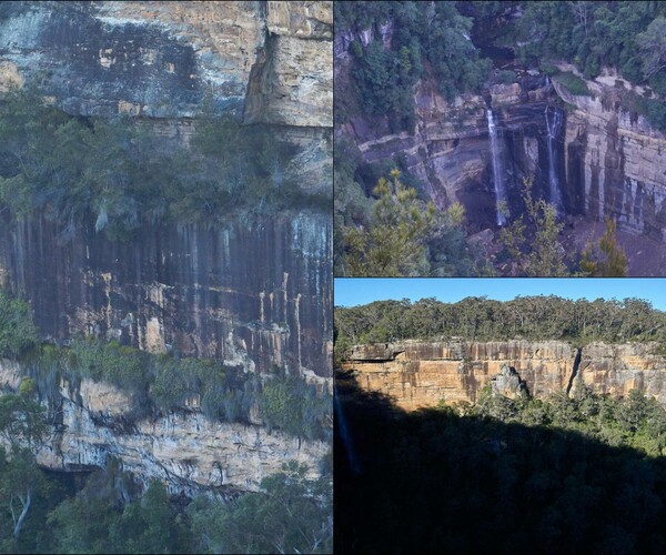 ArtStation - 107 photos of Yellow Cliff Waterfalls | Resources