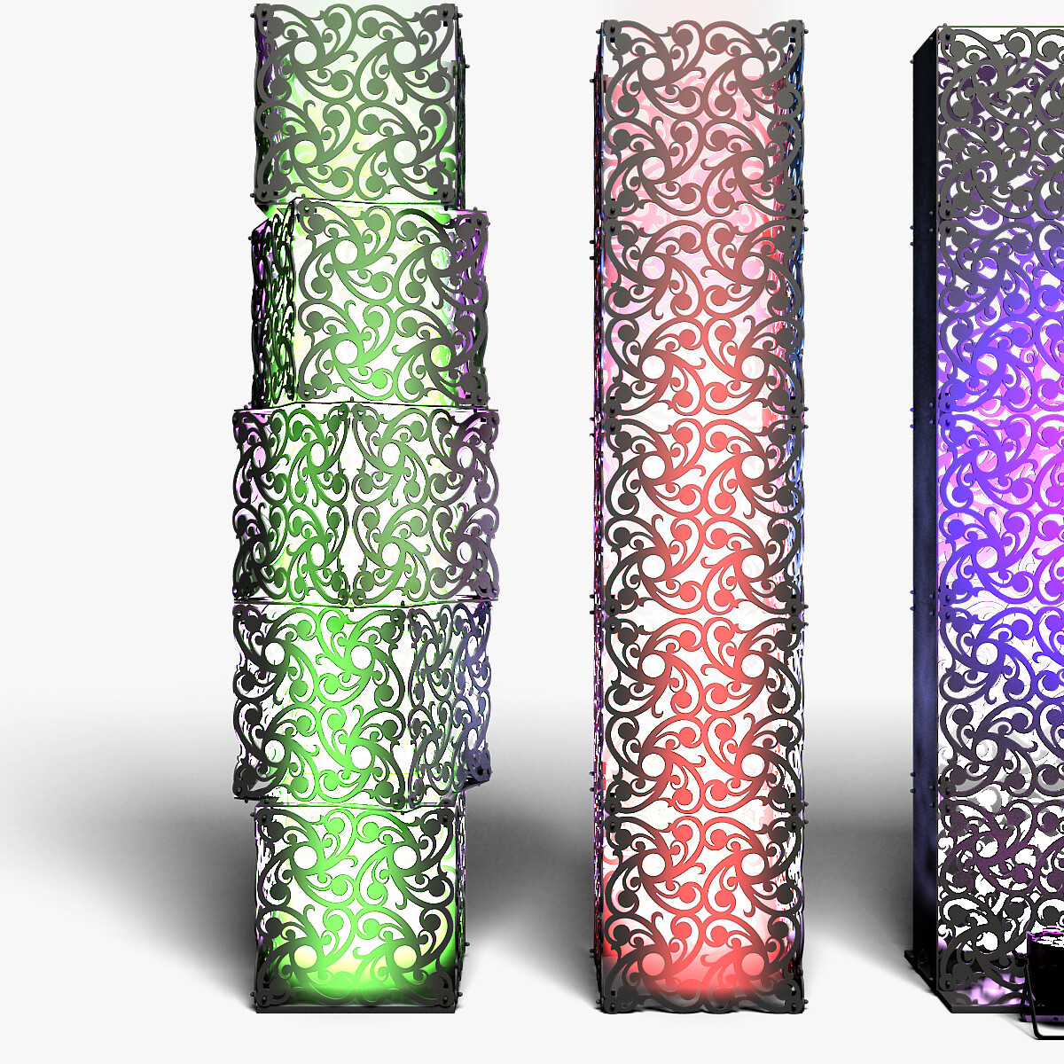 ArtStation - Stage Decor 10 - Modular Wall Column | Resources