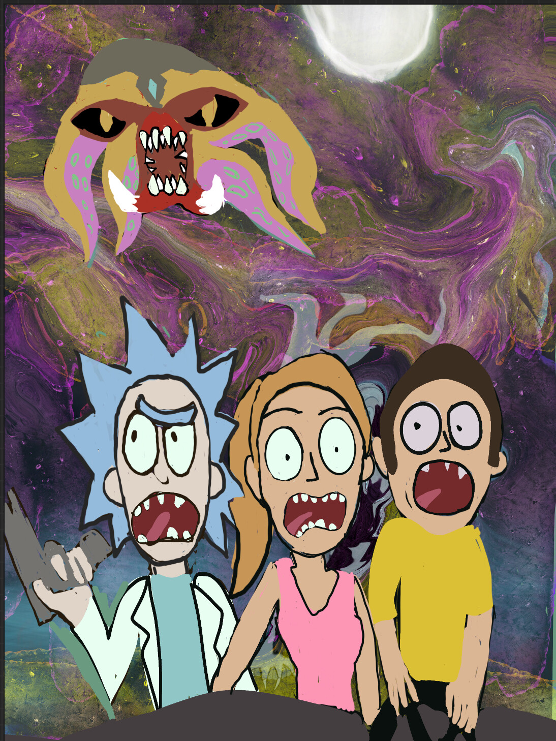 ArtStation - Rick and morty | Artworks