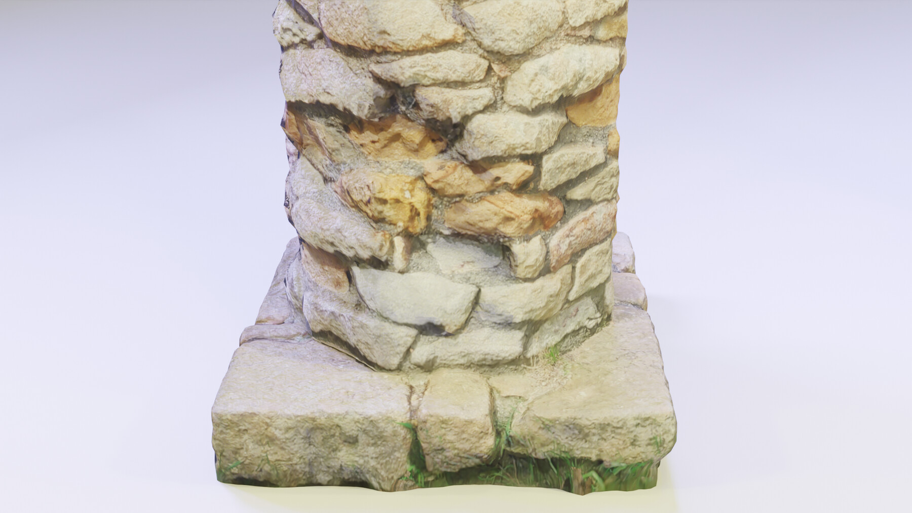 ArtStation - Stone Column Octagonal - Photogrammetry Scan | Game Assets