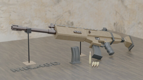 ArtStation - Scar Model | Game Assets