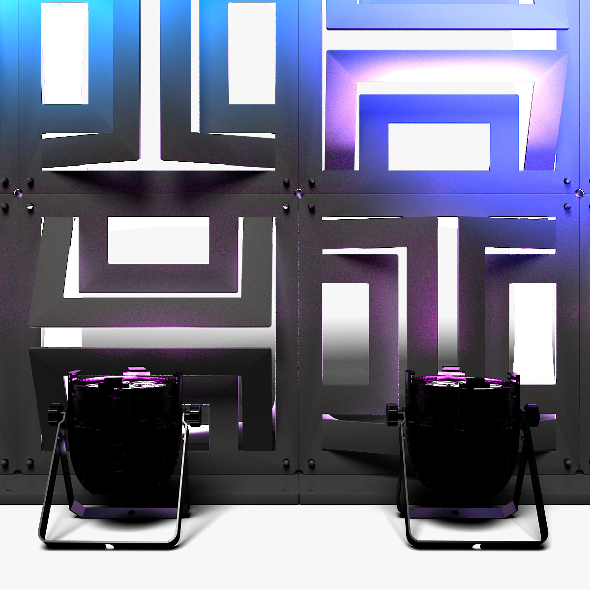 ArtStation - Stage Decor 21 - Modular Wall Column | Resources