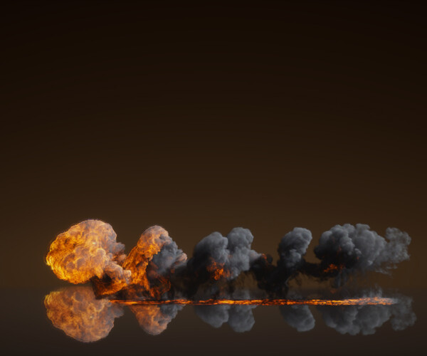 ArtStation - Realistic Explosions Effects Pack (Unreal Engine) | Game ...