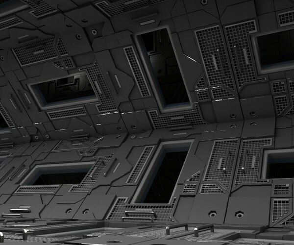 ArtStation - Sci-Fi Panel Generator HDA | Resources