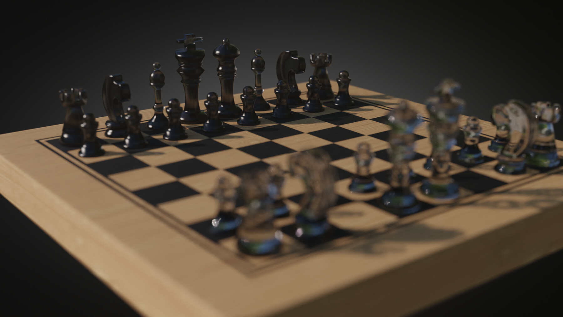 ArtStation - Glass Chess | Resources