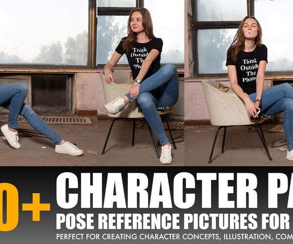 ArtStation - Photo/Textures Reference Pack: 150+ Character Pose ...