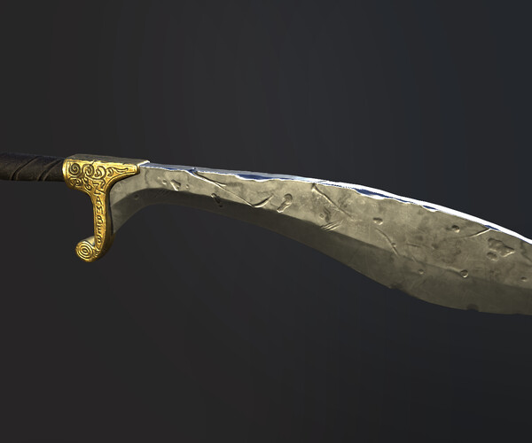 ArtStation - Zambeb's Machete | Game Assets