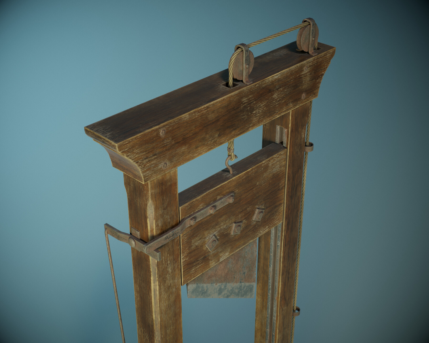 ArtStation - Guillotine PBR | Game Assets