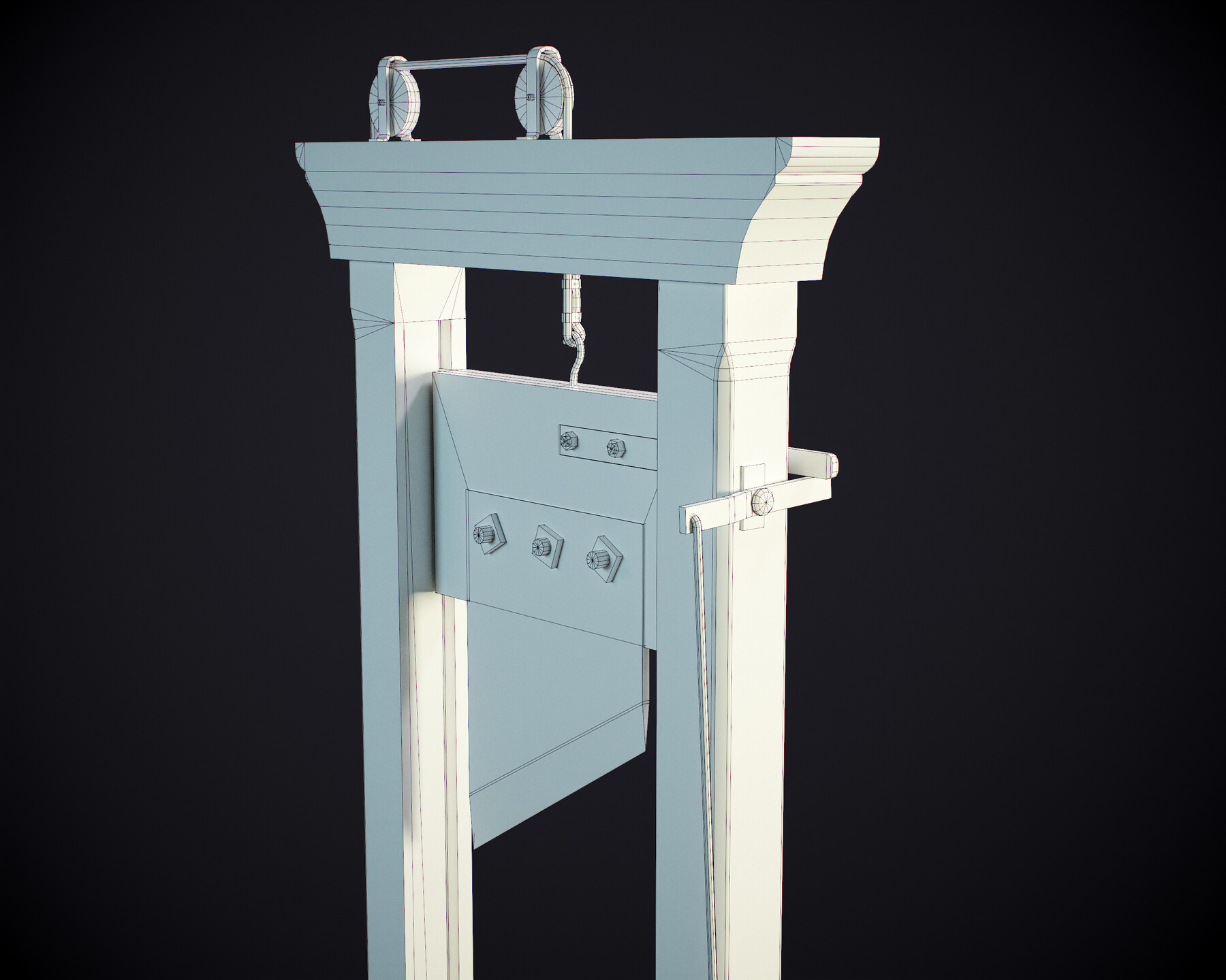 ArtStation - Guillotine PBR | Game Assets
