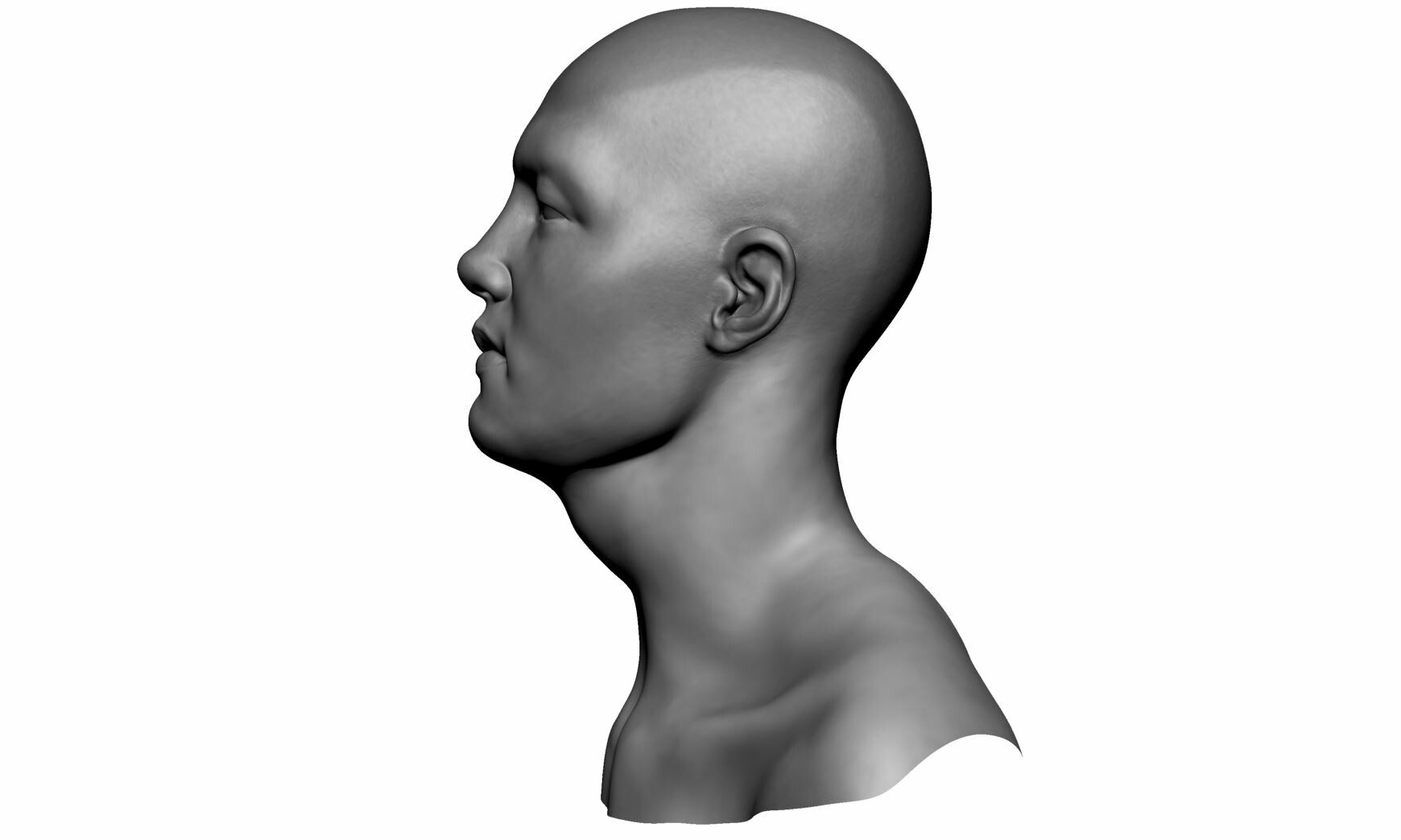 ArtStation - Asian Male Head 02 | Resources