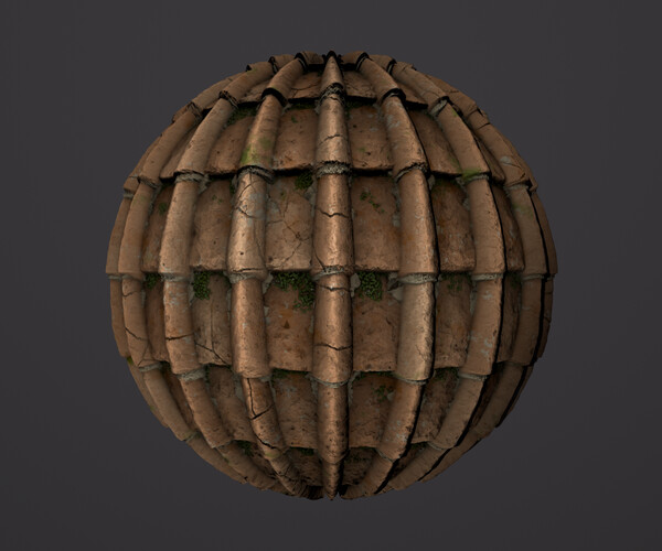 ArtStation - Roof Material 4K PBR ready | Game Assets