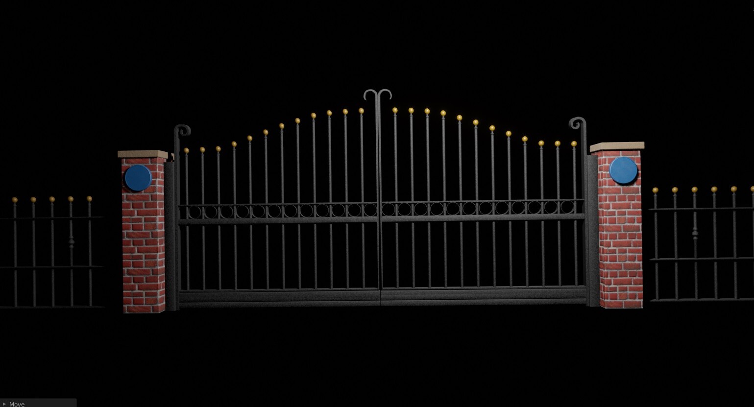 ArtStation - Electric Gates | Game Assets