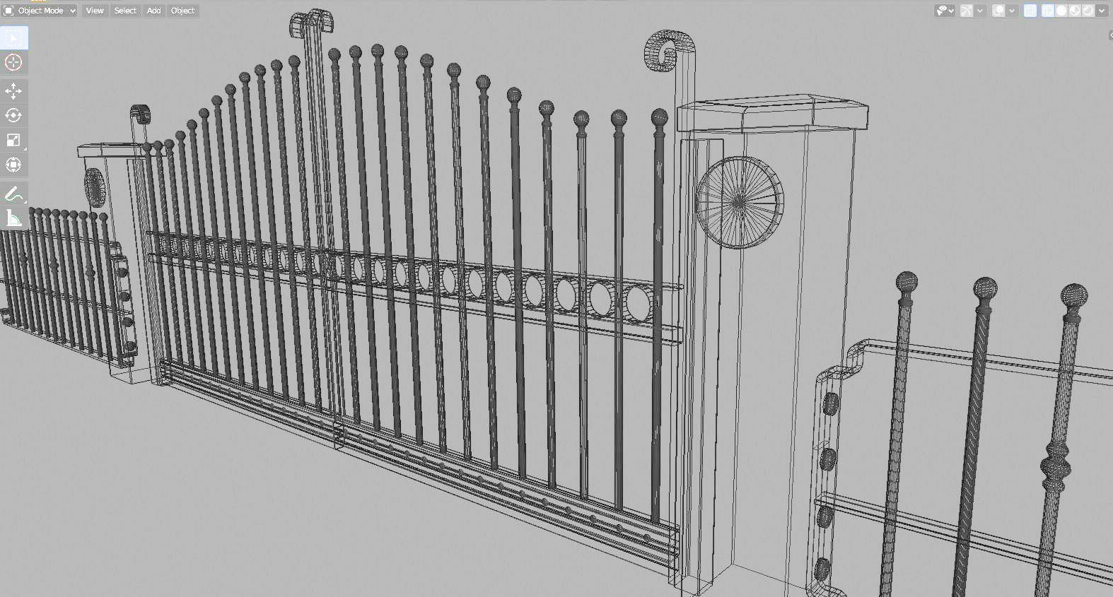 ArtStation - Electric Gates | Game Assets
