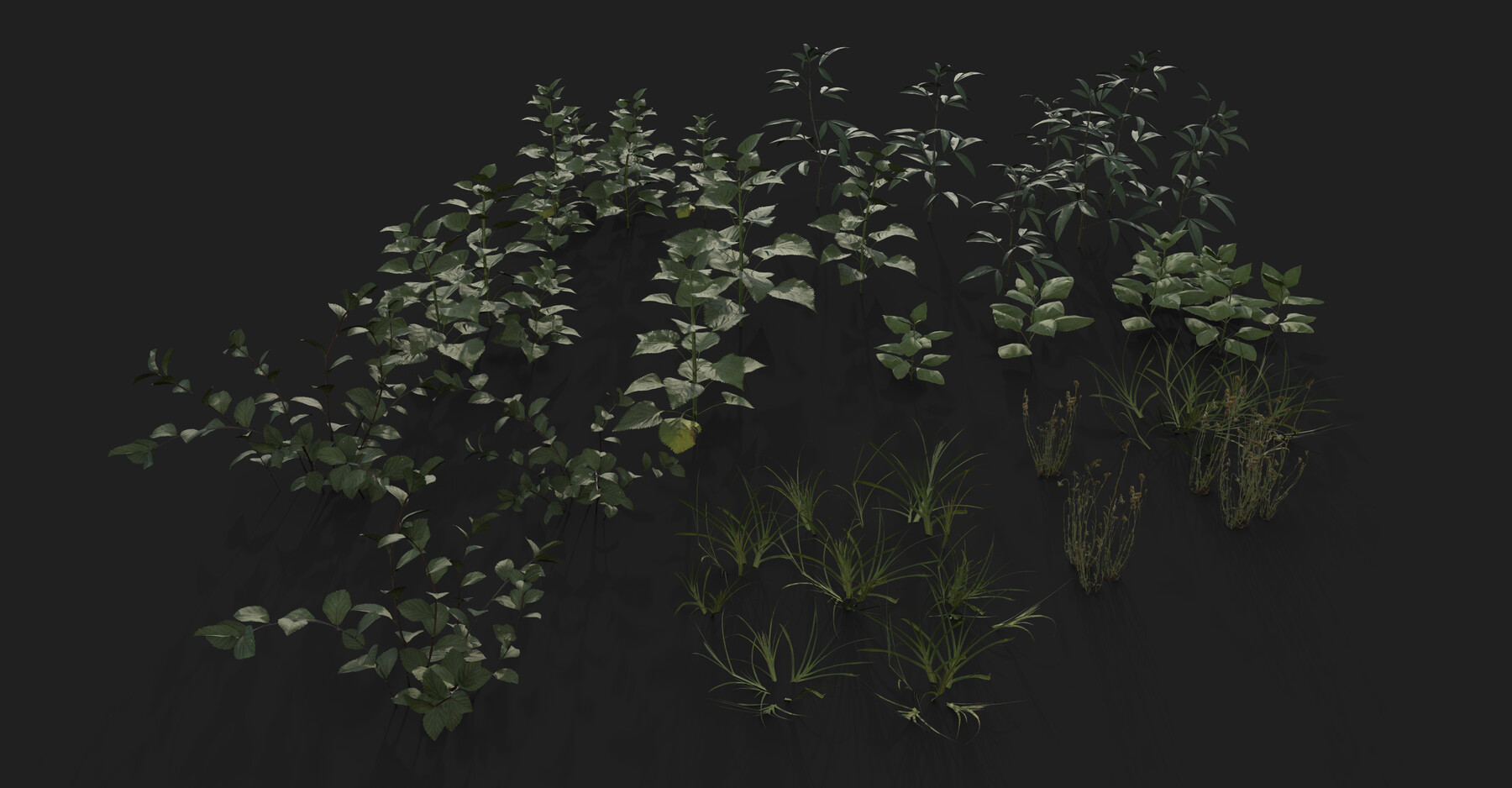 ArtStation - Ground Foliage - Vol. 1 | Game Assets