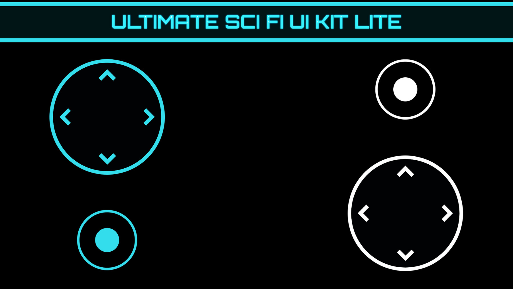 ArtStation - ULTIMATE SCI-FI UI KIT LITE-PC GAME UI | Game Assets