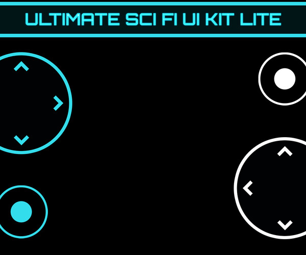 ArtStation - ULTIMATE SCI-FI UI KIT LITE-PC GAME UI | Game Assets