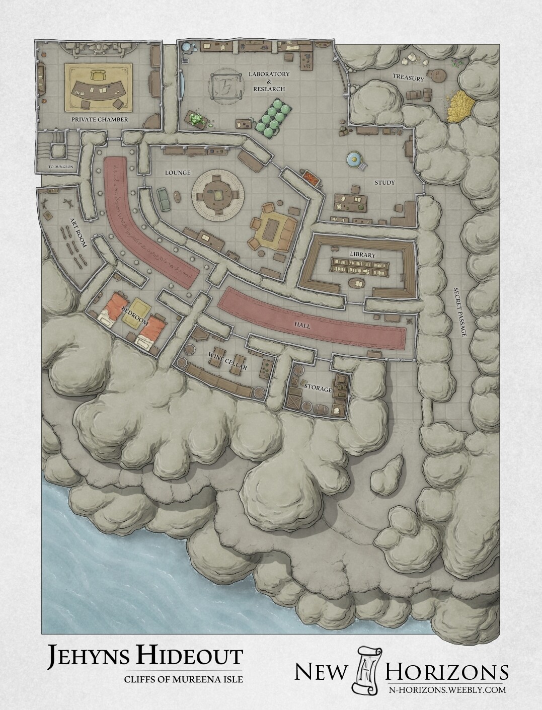 ArtStation - Jehyns Hideout | Artworks