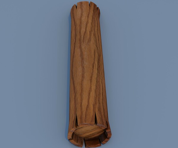 ArtStation - Cartoon Tree Branch 3D Model | Game Assets