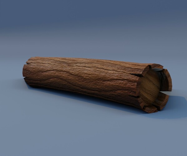 ArtStation - Cartoon Tree Branch 3D Model | Game Assets