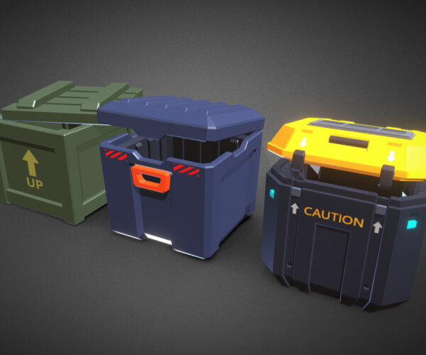 ArtStation - Loot Boxes | Game Assets