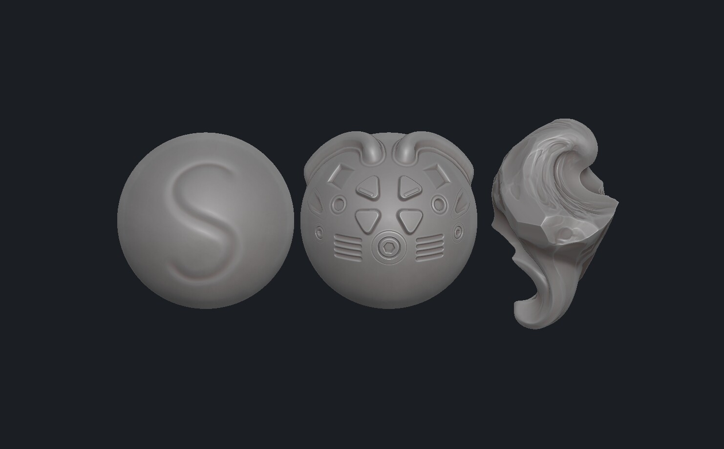 ArtStation - 37 ZBrush Matcaps ( Materials ) | Resources