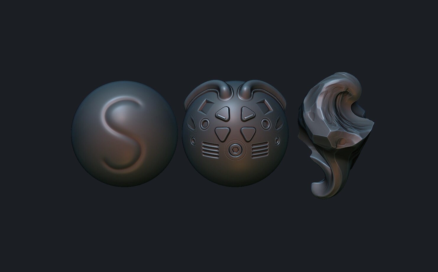 ArtStation - 37 ZBrush Matcaps ( Materials ) | Resources